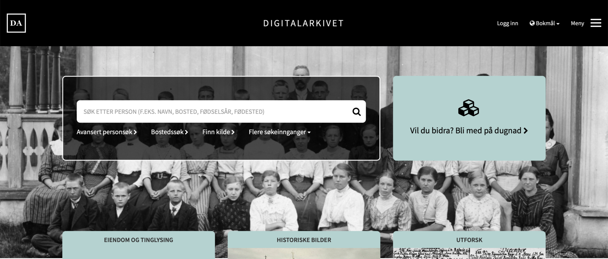 Webinar om søk i Digitalarkivet – genit.no